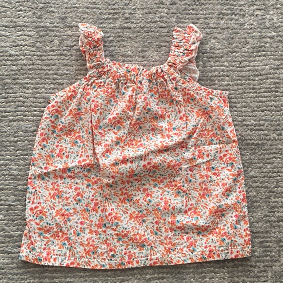 Baby CZ | Shirts & Tops | Baby Cz By Carolina Zapf Girls Floral Blouse ...